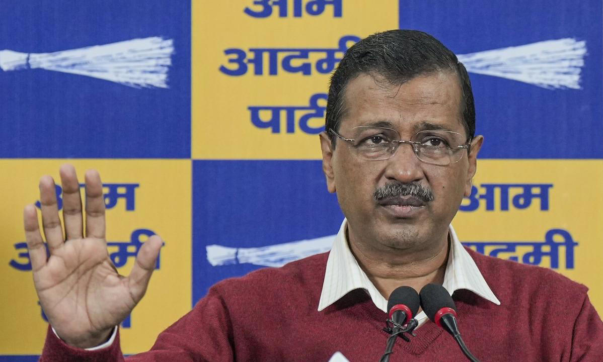 In Photos Arvind Kejriwal blames Amit Shah for Delhis law and order issues In Photos Arvind Kejriwal blames Amit Shah for Delhis law and order issues