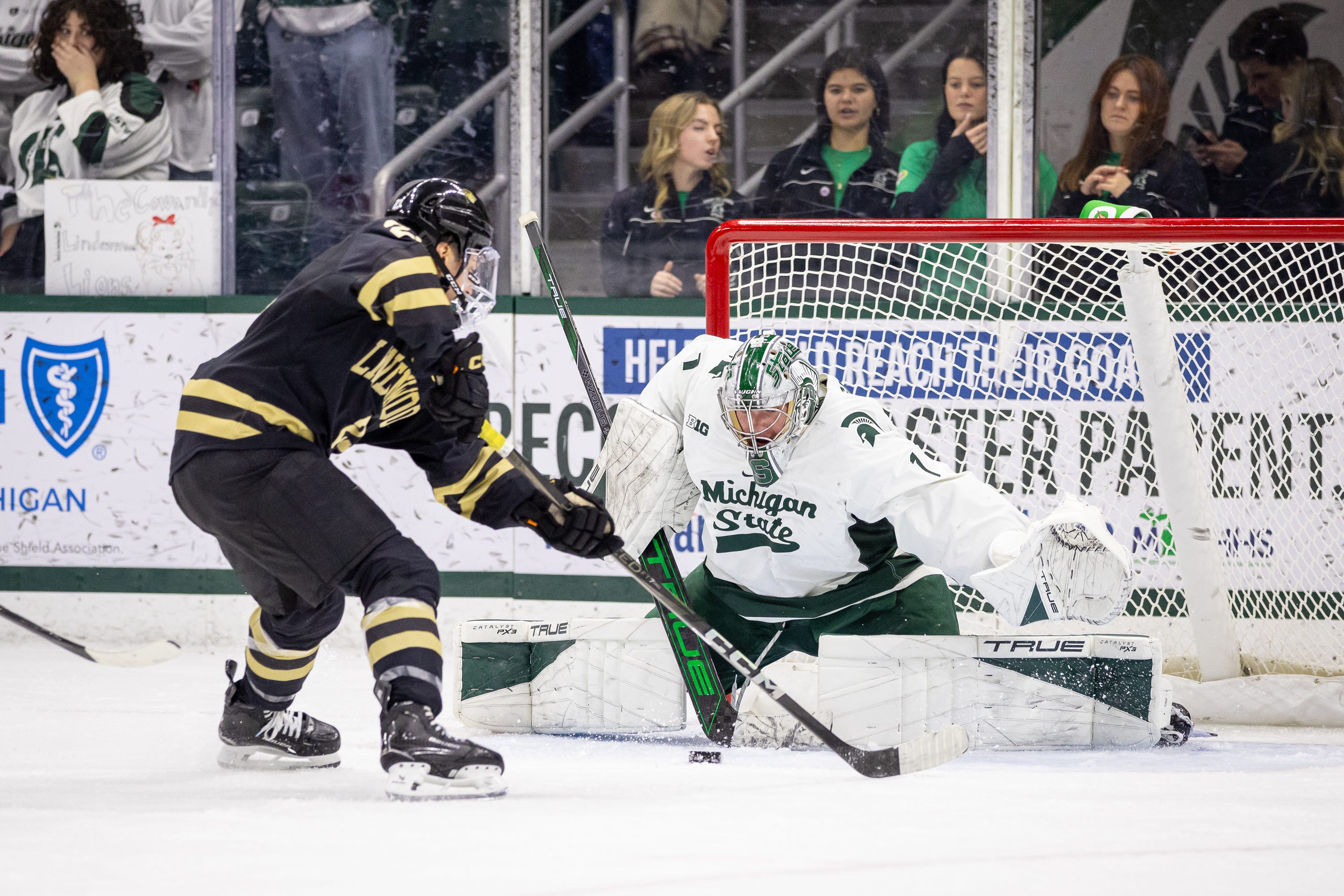 Michigan State hockey sits atop college hockey at midseason break: A ...