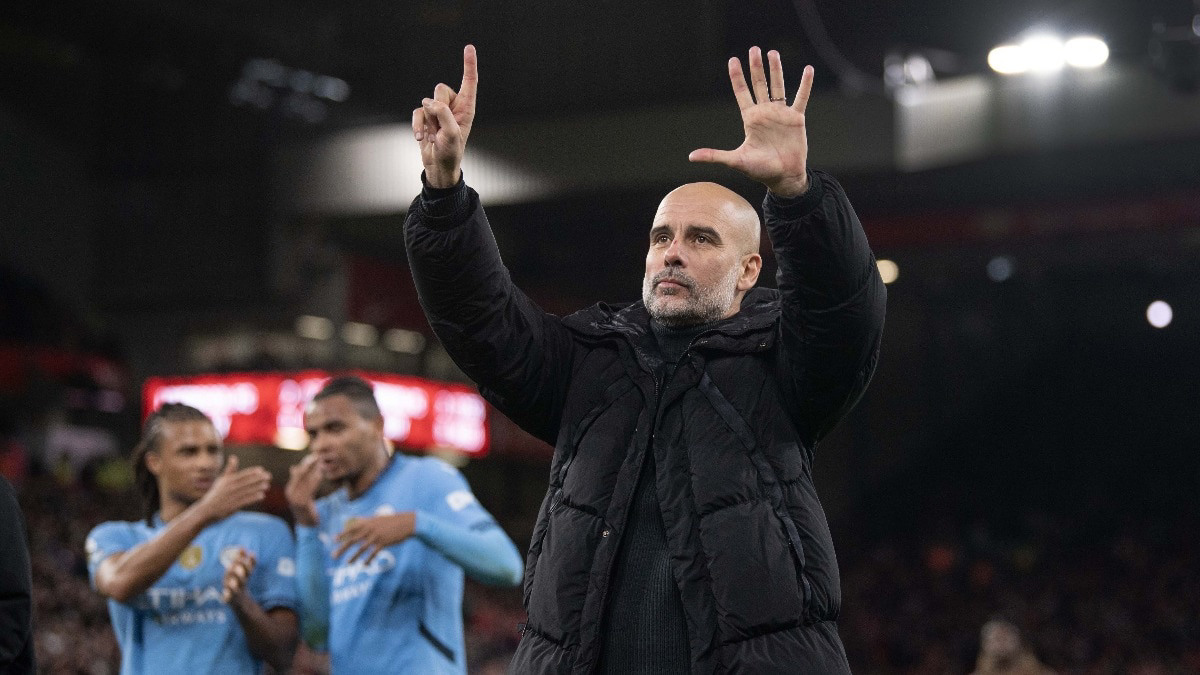 Pep Guardiola explains viral 'six fingers' reaction to Liverpool fans ... Pep Guardiola explains viral 'six fingers' reaction to Liverpool fans ...