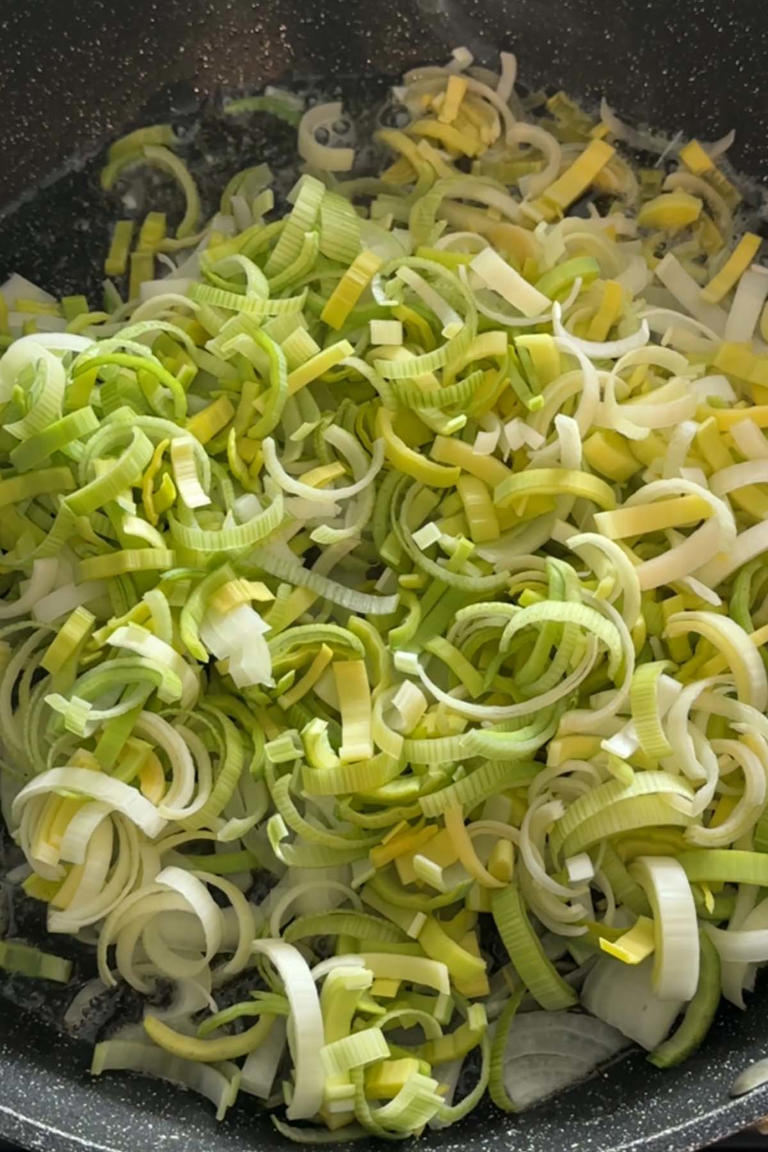 Easy Sautéed Buttered Leeks