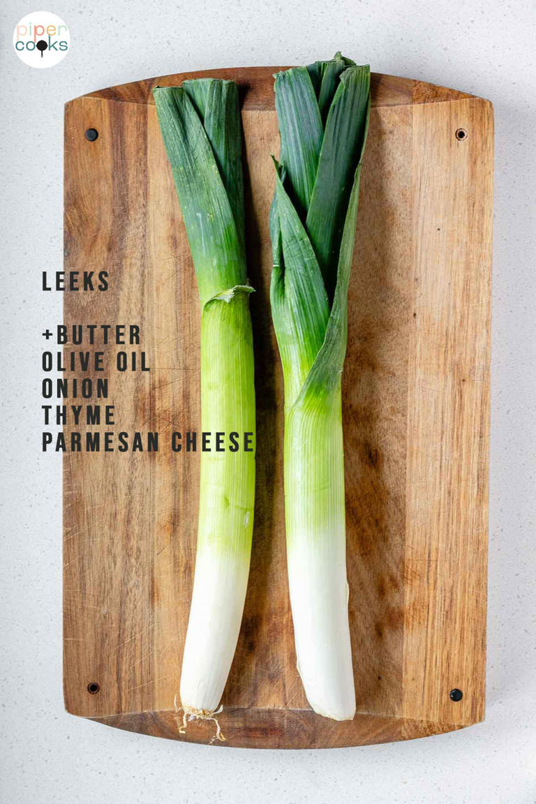 Easy Sautéed Buttered Leeks