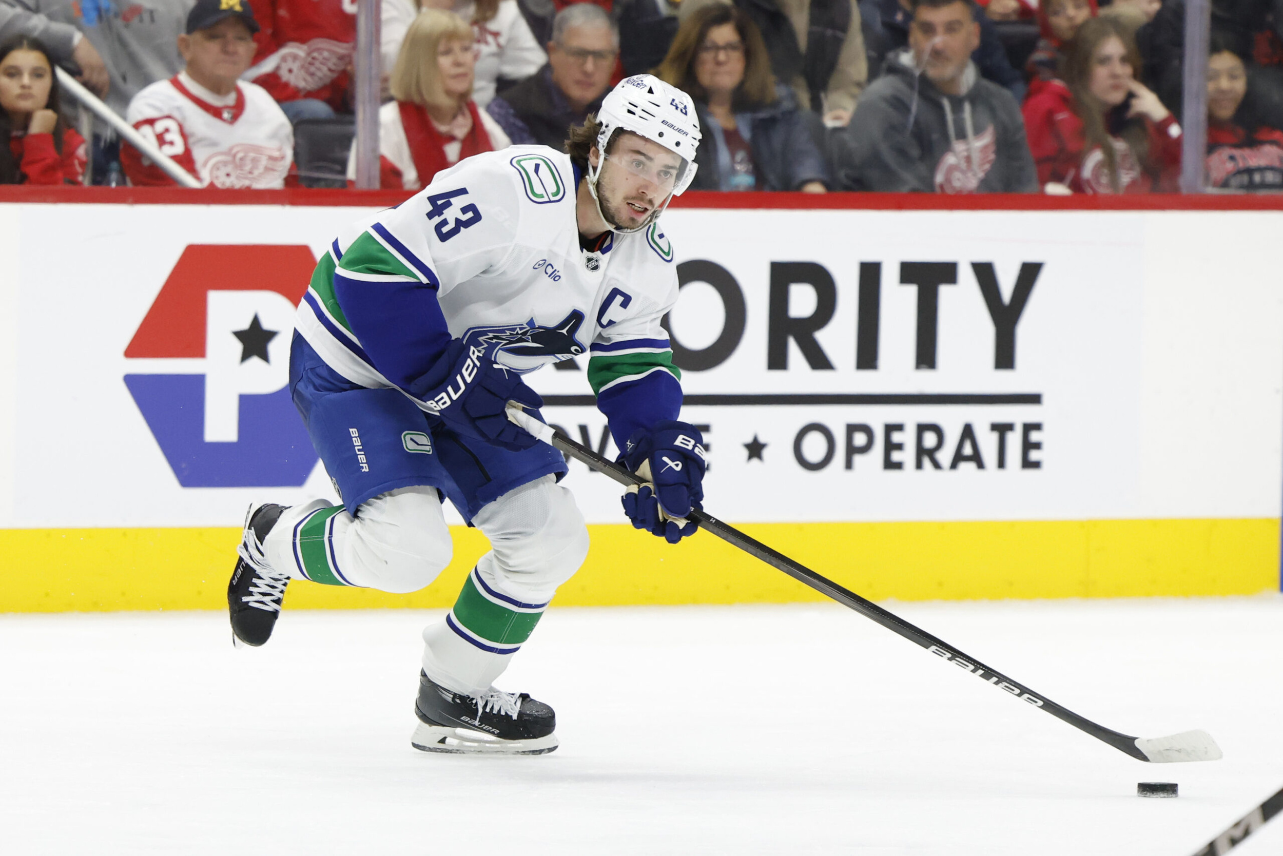 Report: Canucks’ Quinn Hughes out ‘3 weeks or less’