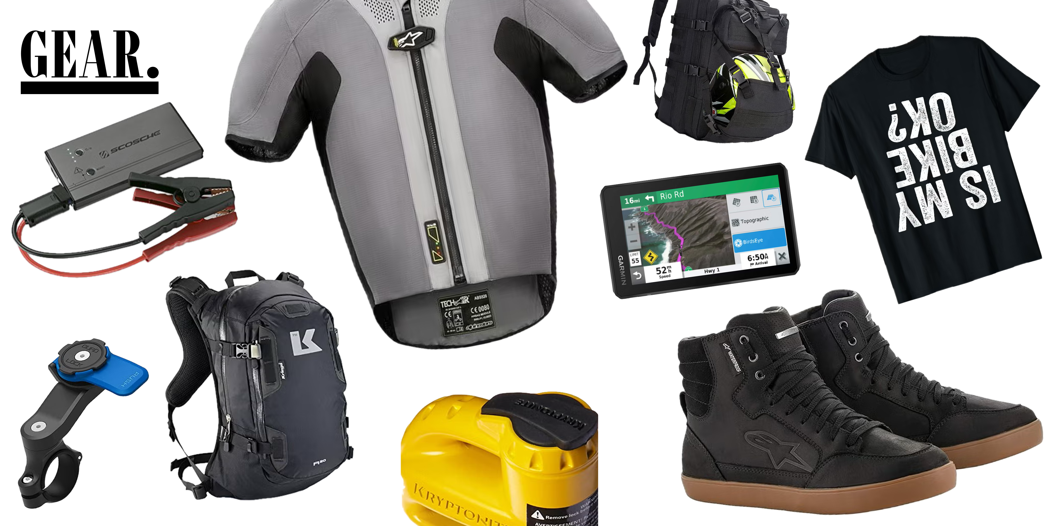 Shiny side up: 37 cool, fun, and unique gifts for motorcyclists