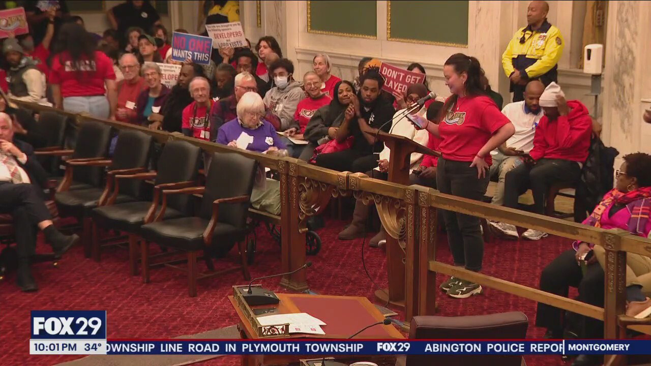 Residents sound off during final Sixers arena public hearing Residents sound off during final Sixers arena public hearing