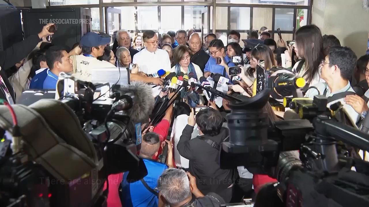 Impeachment complaint filed against Philippine VP Duterte after she ... Impeachment complaint filed against Philippine VP Duterte after she ...