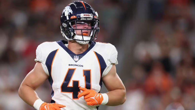 Report: Broncos LB Drew Sanders Suffered Foot Injury, Not Expected Back ...