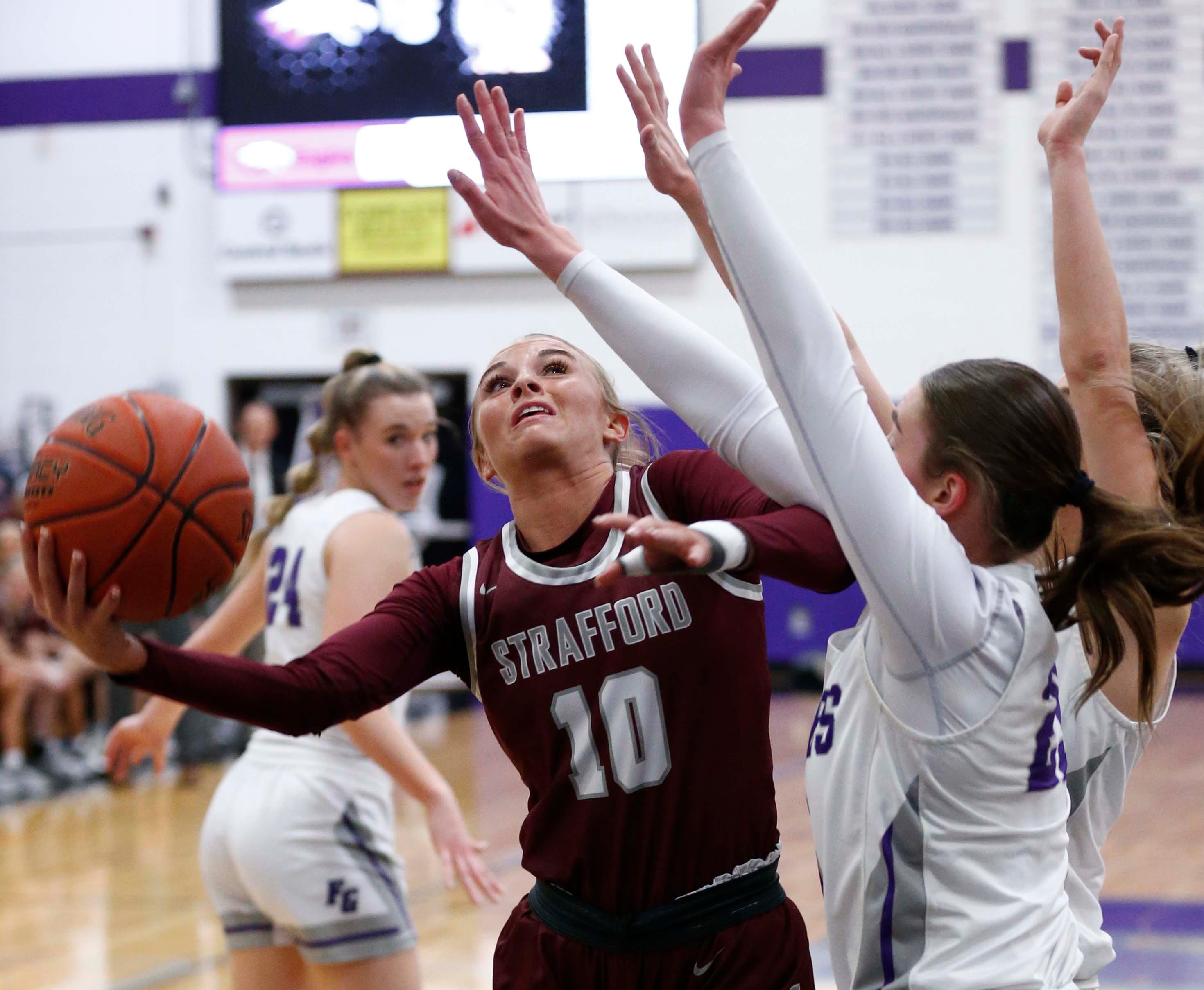 Pink and White high school girls' basketball tournament 2024 bracket ...