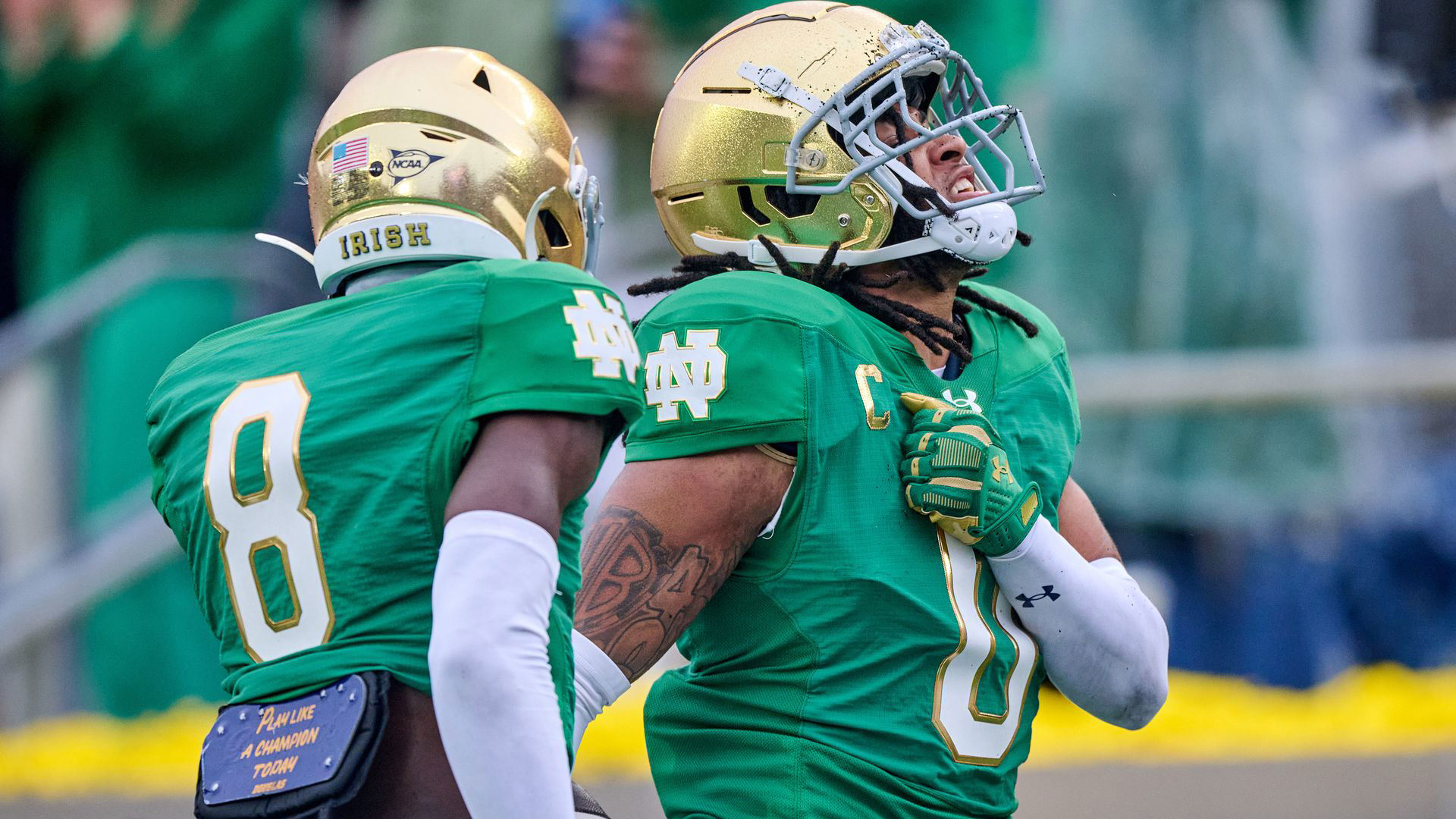 Should Notre Dame wear an alternate uniform for the college football ... Should Notre Dame wear an alternate uniform for the college football ...