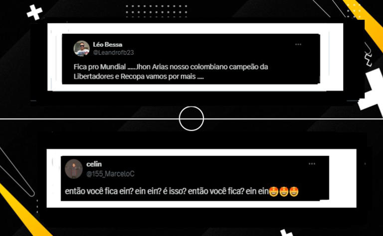 Jhon Arias desmente que está vendido pelo Fluminense e rebate ... Jhon Arias desmente que está vendido pelo Fluminense e rebate ...