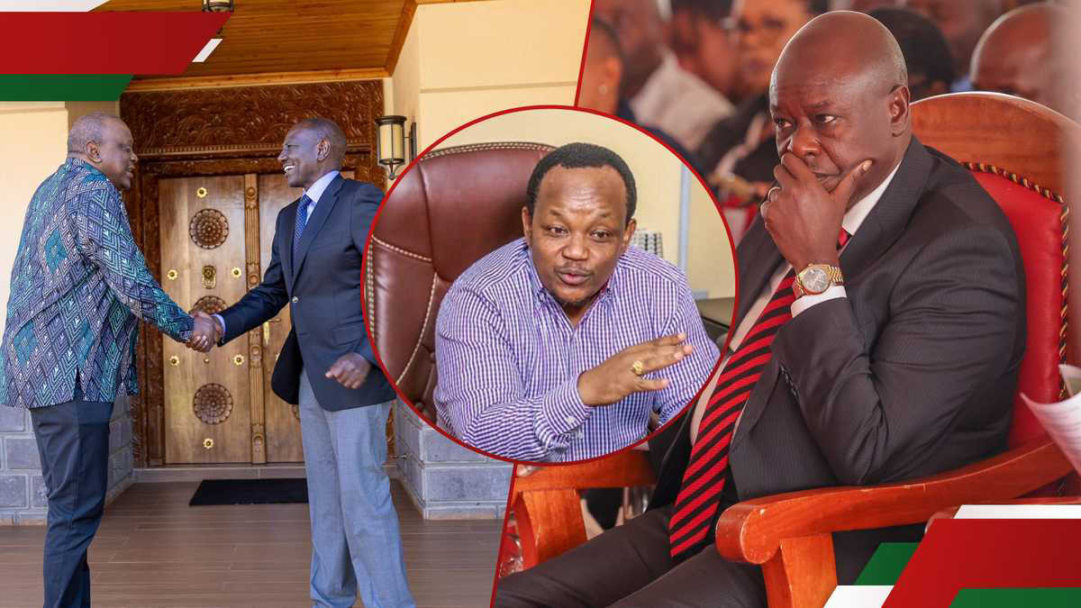 Rigathi Gachagua's ally Wambugu Ngunjiri faults Uhuru for meeting Ruto ... Rigathi Gachagua's ally Wambugu Ngunjiri faults Uhuru for meeting Ruto ...