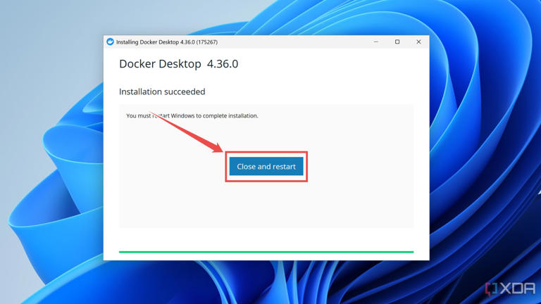 Here's how you can set up Docker Desktop on your Windows 11 PC