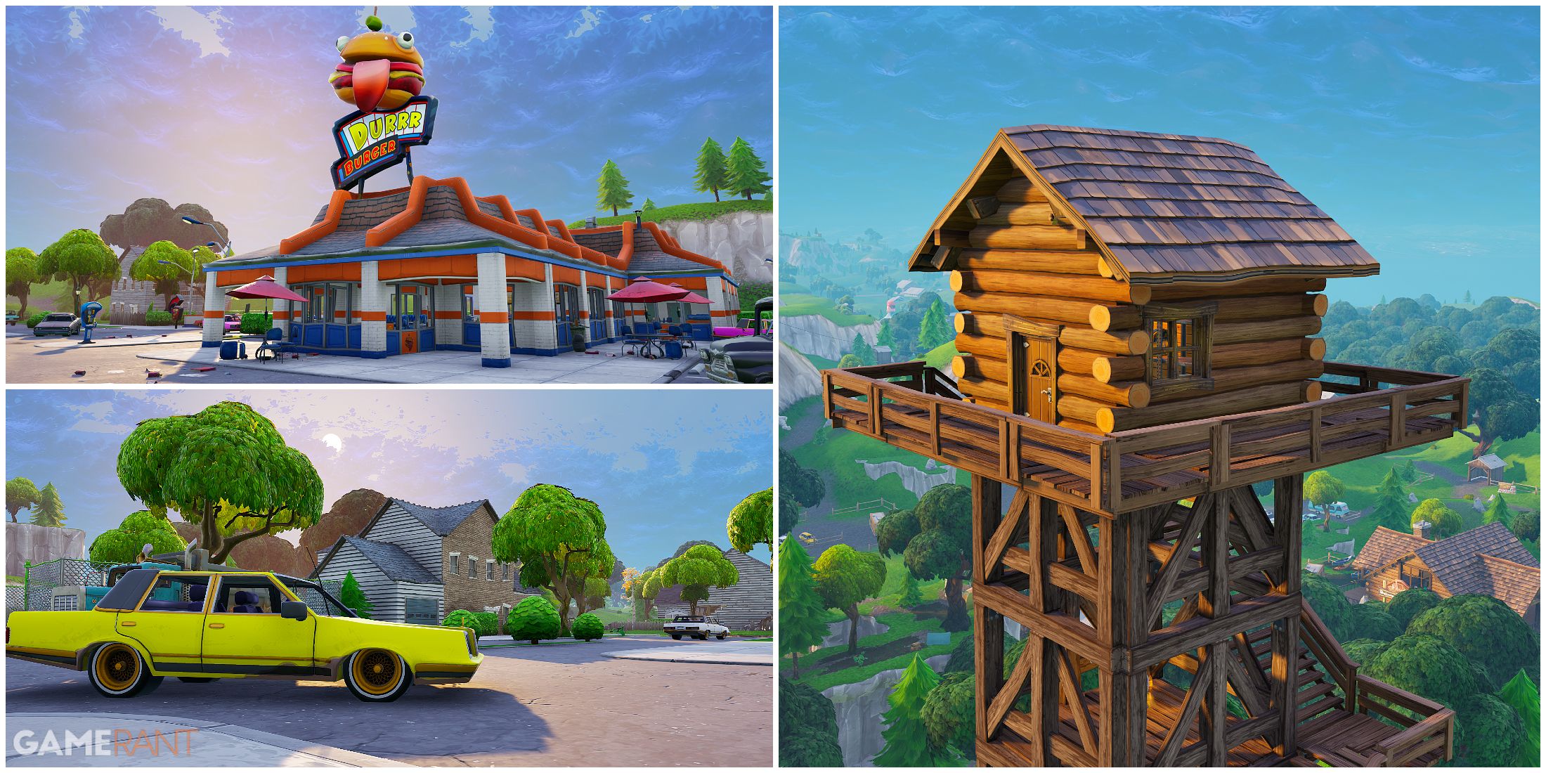 Best Fortnite OG Chapter 1 Season 2 Landing Locations