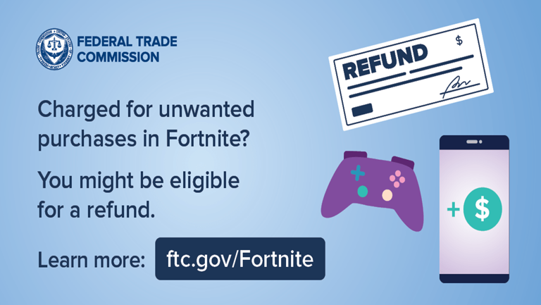 Fortnite Users Receive Refunds After FTC Settlement with Epic Games
