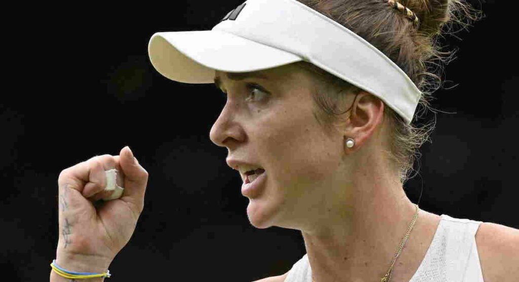 Svitolina affiche son soutien à l’armée ukrai­nienne en testant des ...