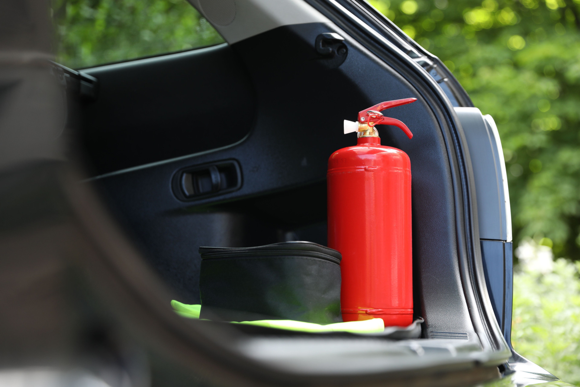 In what situations can electric cars catch fire?