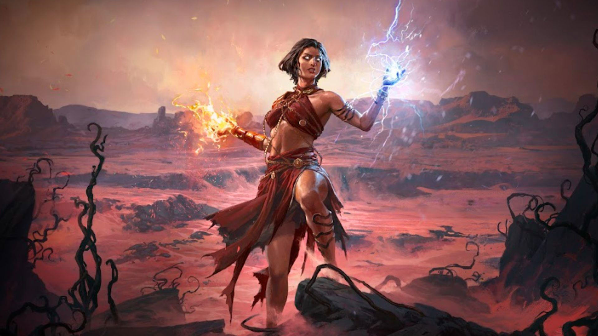 Best Sorceress starter build in Path of Exile 2 Best Sorceress starter build in Path of Exile 2