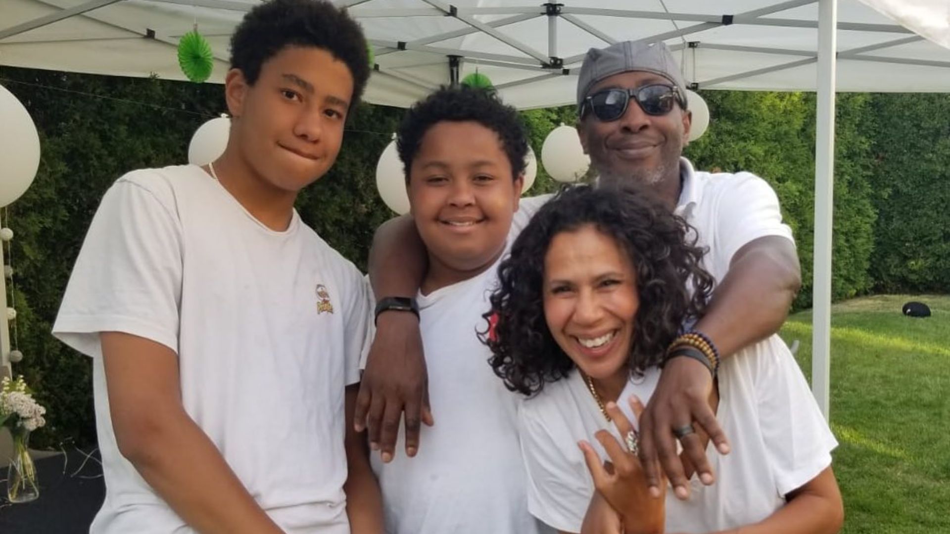 Isabelle Racicot en 12 magnifiques photos de famille