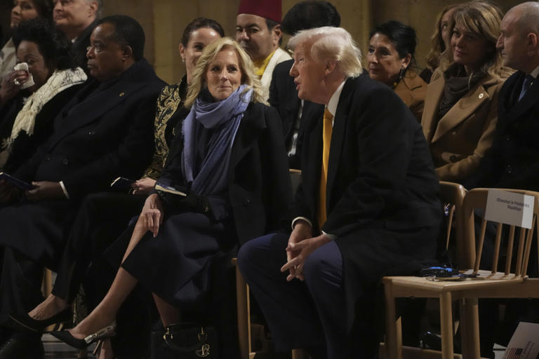 Donald Trump uses photo with Jill Biden to launch perfume: 'Enemies can ... Donald Trump uses photo with Jill Biden to launch perfume: 'Enemies can ...
