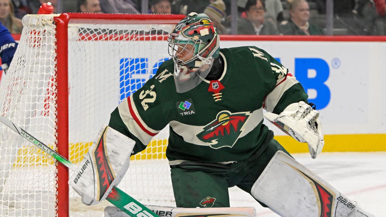Wild sign goalie Filip Gustavsson to 5-year, $34M extension