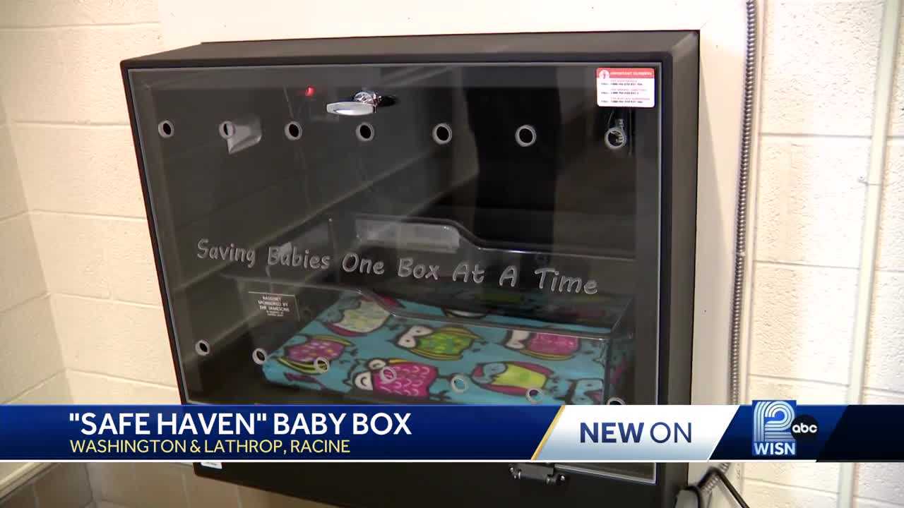 Wisconsin's third Safe Haven Baby Box opens in Racine