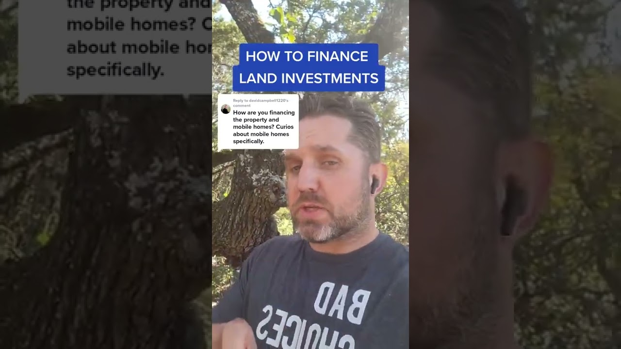 How to Finance Land Investments