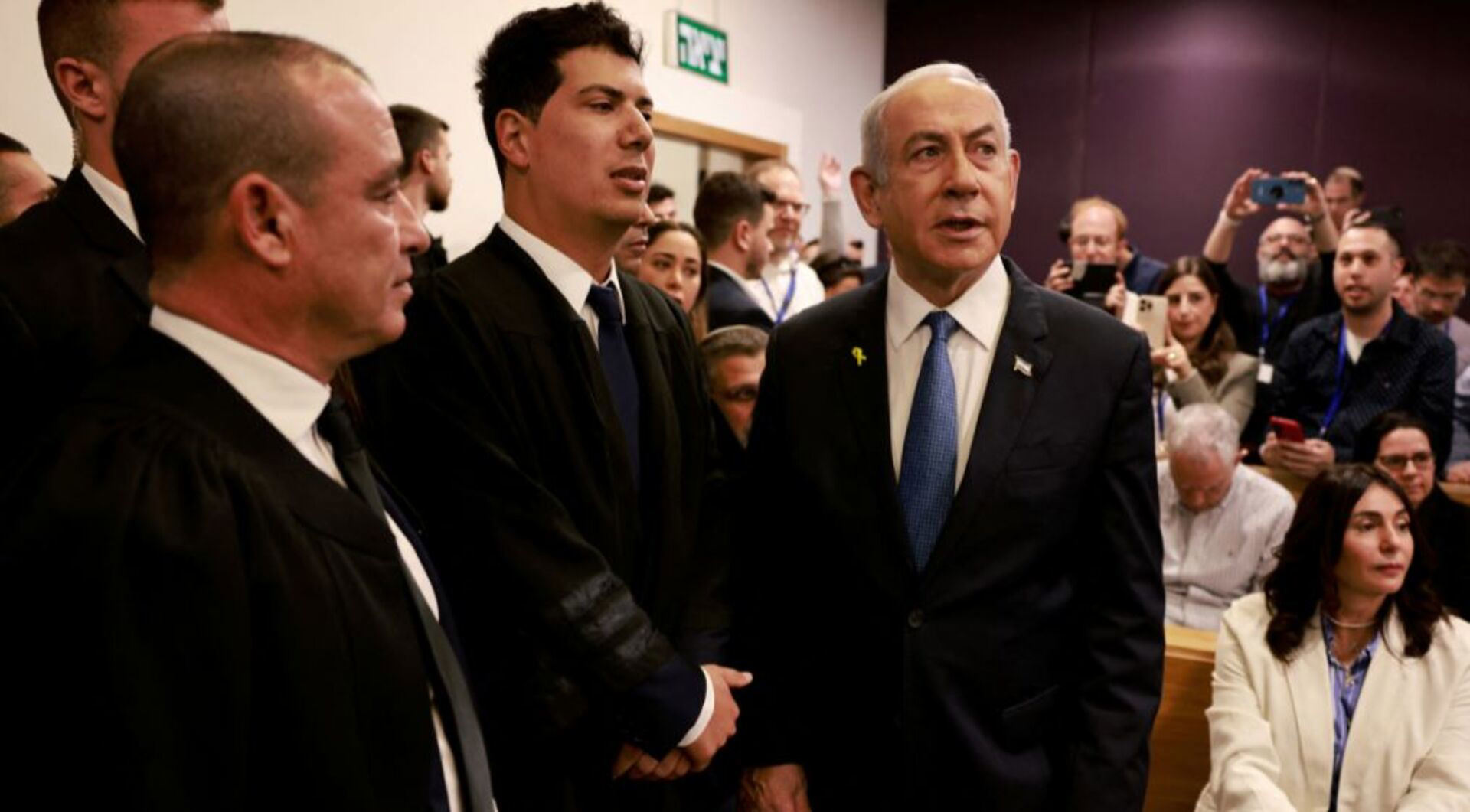 Israel’s Netanyahu decries ‘absurd’ charges at corruption trial appearance Israel’s Netanyahu decries ‘absurd’ charges at corruption trial appearance