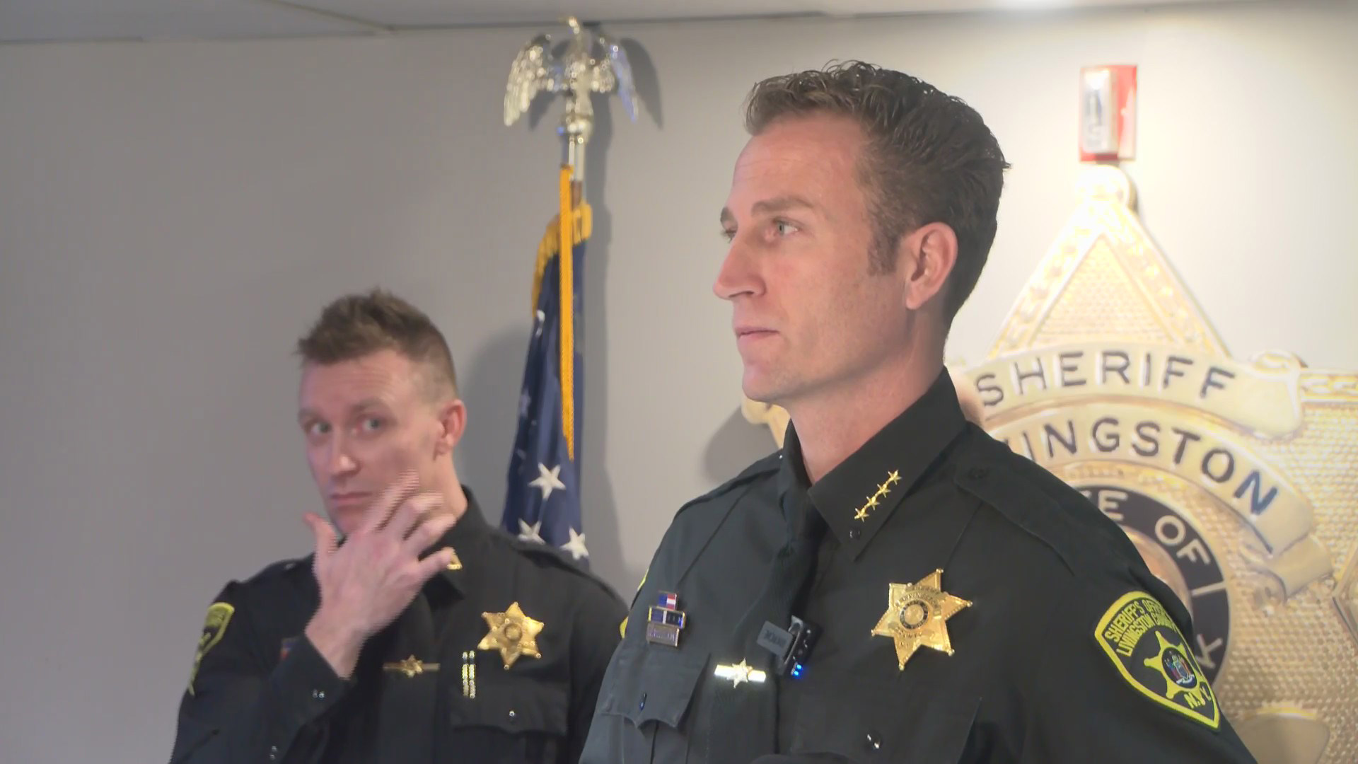 Father's body brought to Livingston County Sheriff's Office, son ... Father's body brought to Livingston County Sheriff's Office, son ...