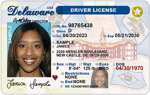 What is a Real ID? Here is how to get a Real ID in Delaware before the ...