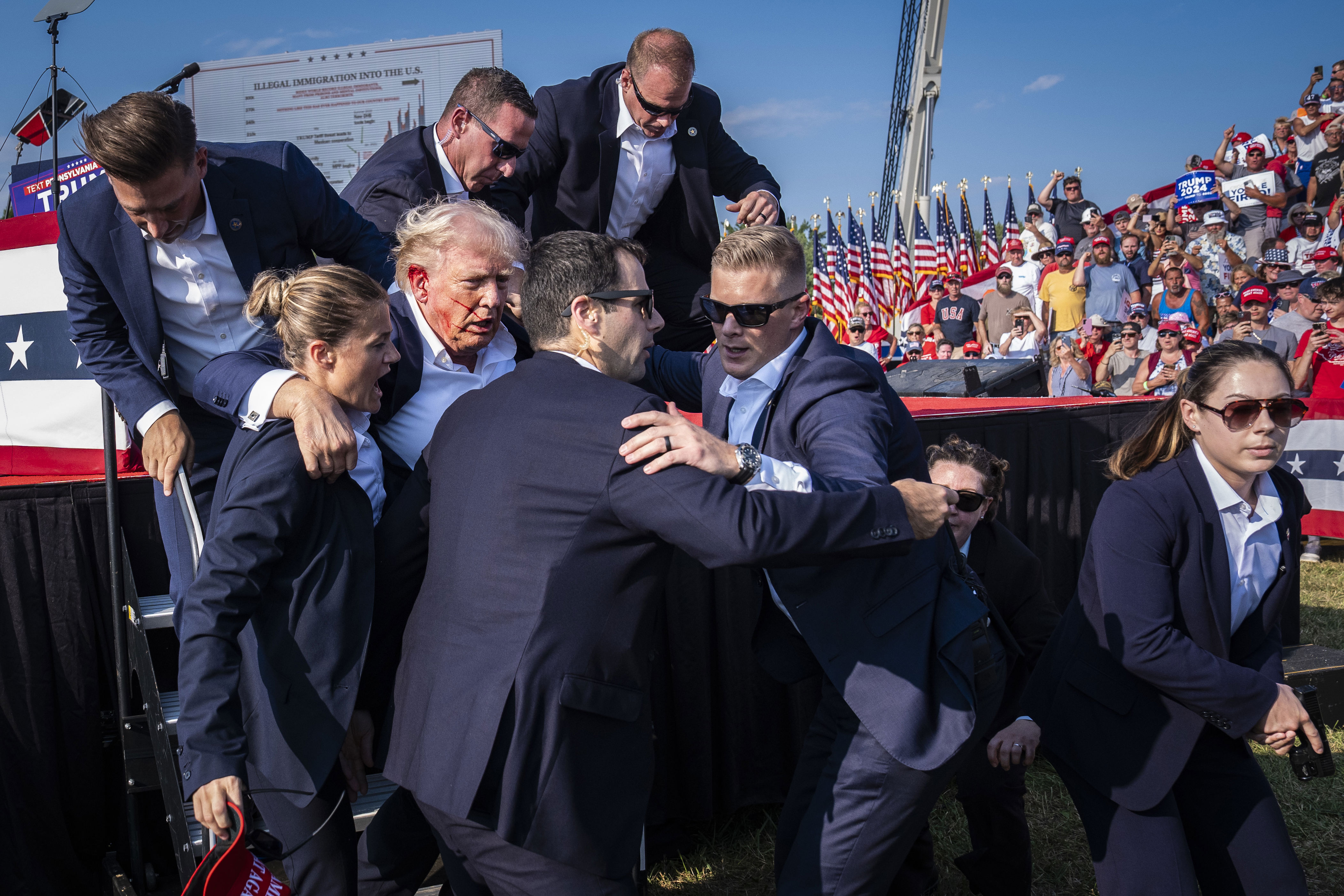 Six Secret Service agents suspended in connection with Trump shooting ...