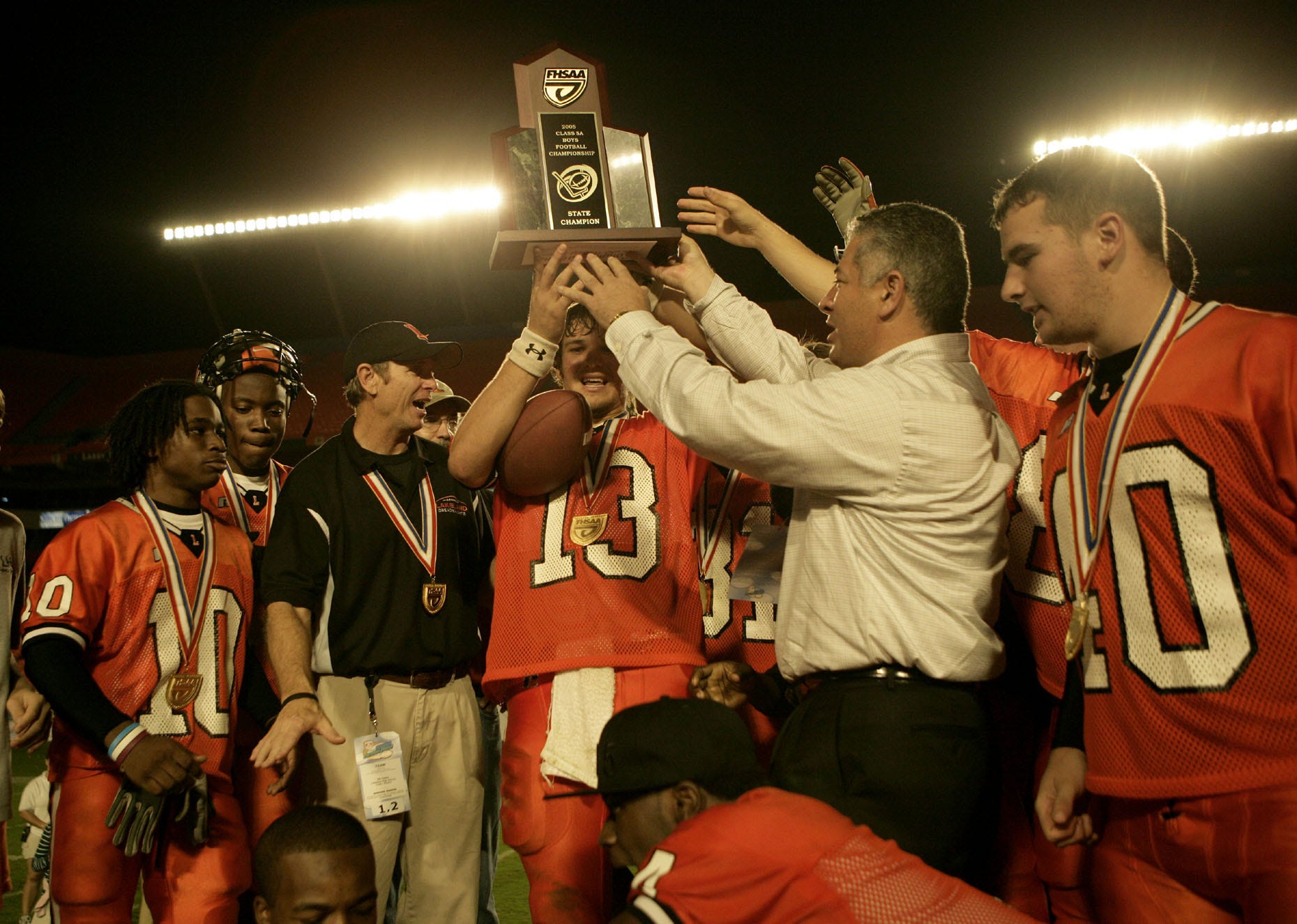 FHSAA Class 5A state final: St. Thomas Aquinas hammers Lakeland in ...