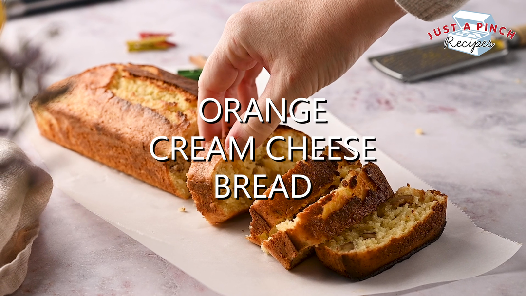 Orange cream cheese bread