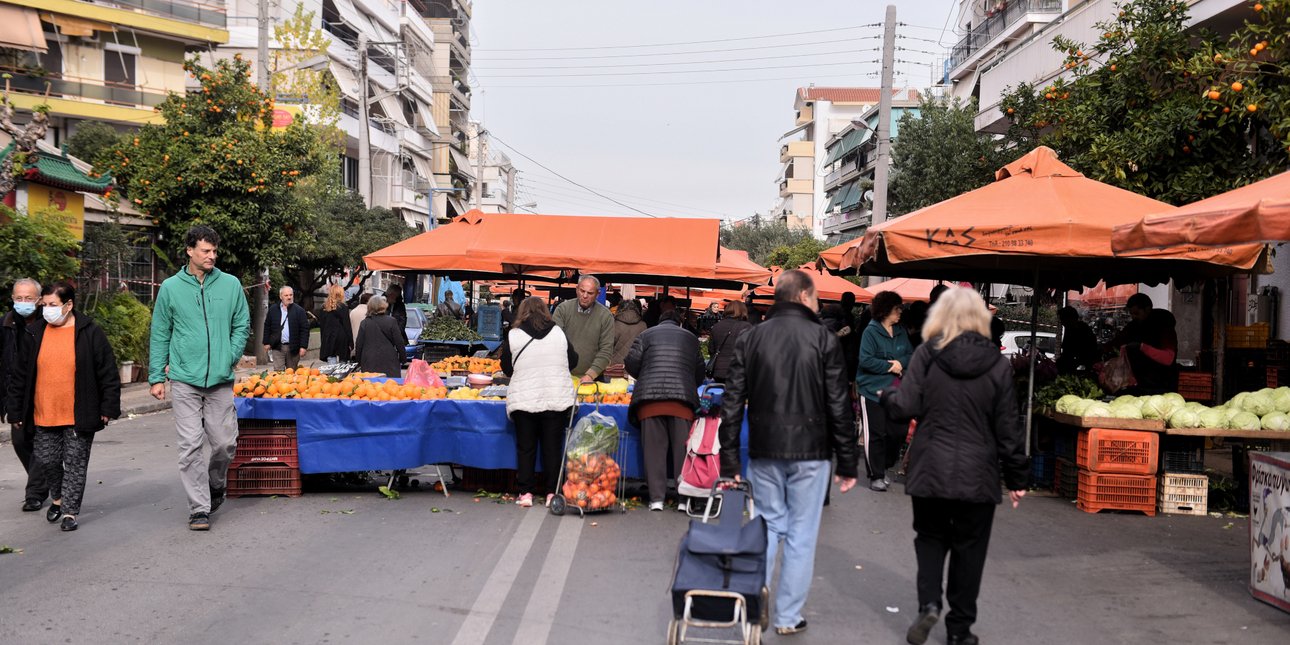 Κανονικά θα λειτουργήσουν αύριο Τετάρτη οι λαϊκές αγορές