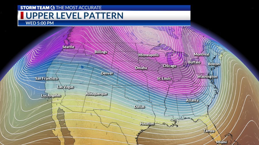Midweek snow showers, much colder temperatures Midweek snow showers, much colder temperatures