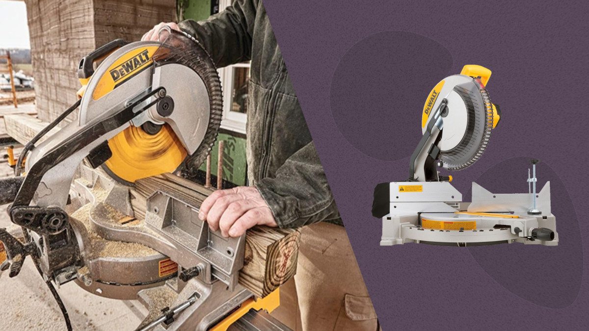 DeWalt's 'High-Performing' Miter Saw Is Under $250 Right Now, and ...
