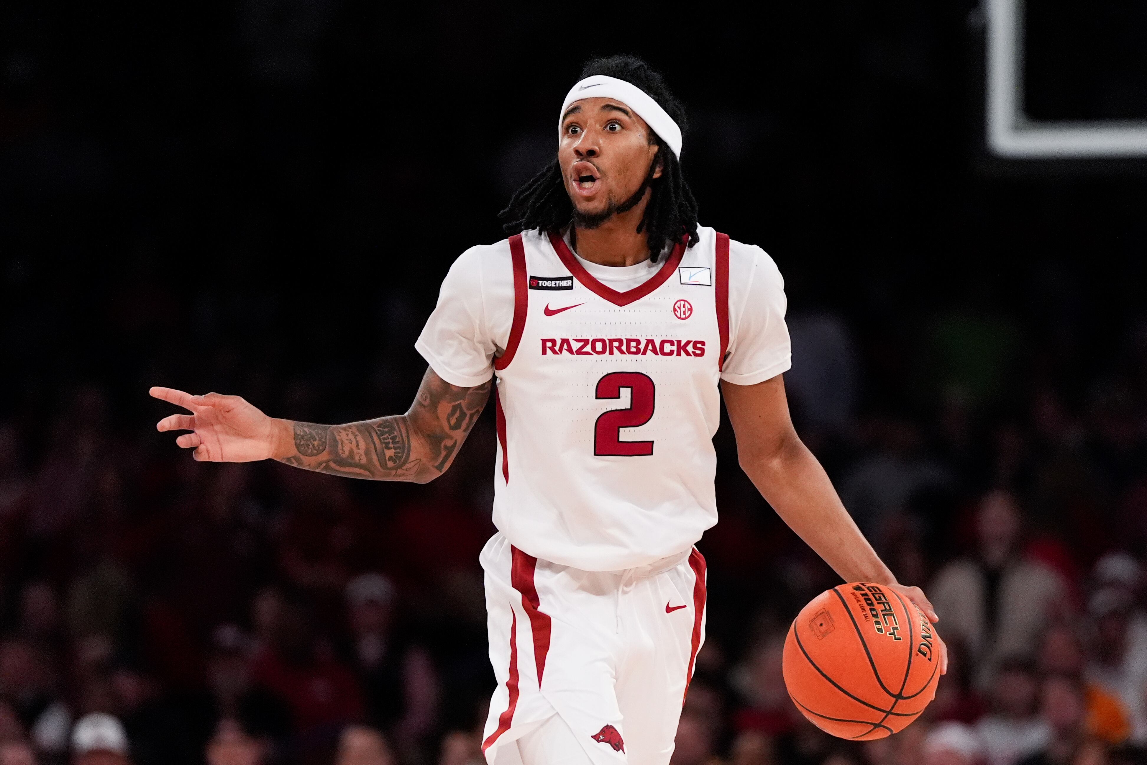 Injured Arkansas freshman point guard Boogie Fland available for NCAA ...