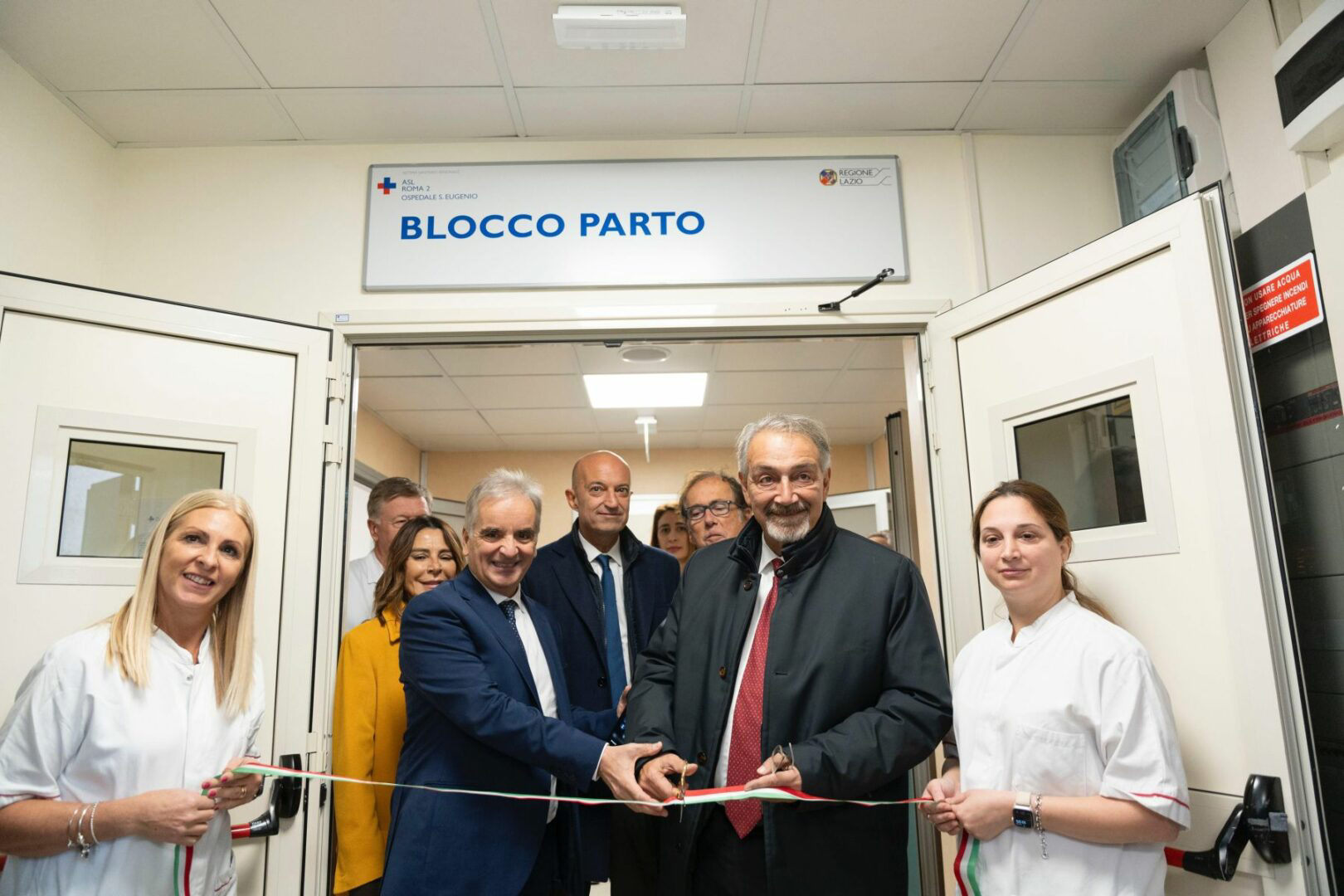 Inaugurato il nuovo Blocco Parto dell’Ospedale Sant’Eugenio a Roma Inaugurato il nuovo Blocco Parto dell’Ospedale Sant’Eugenio a Roma