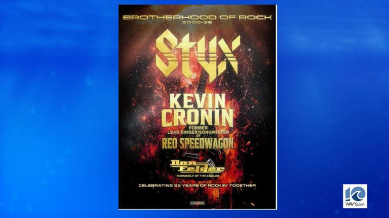 Styx, Kevin Cronin and Don Felder announce 2025 Brotherhood of Rock tour