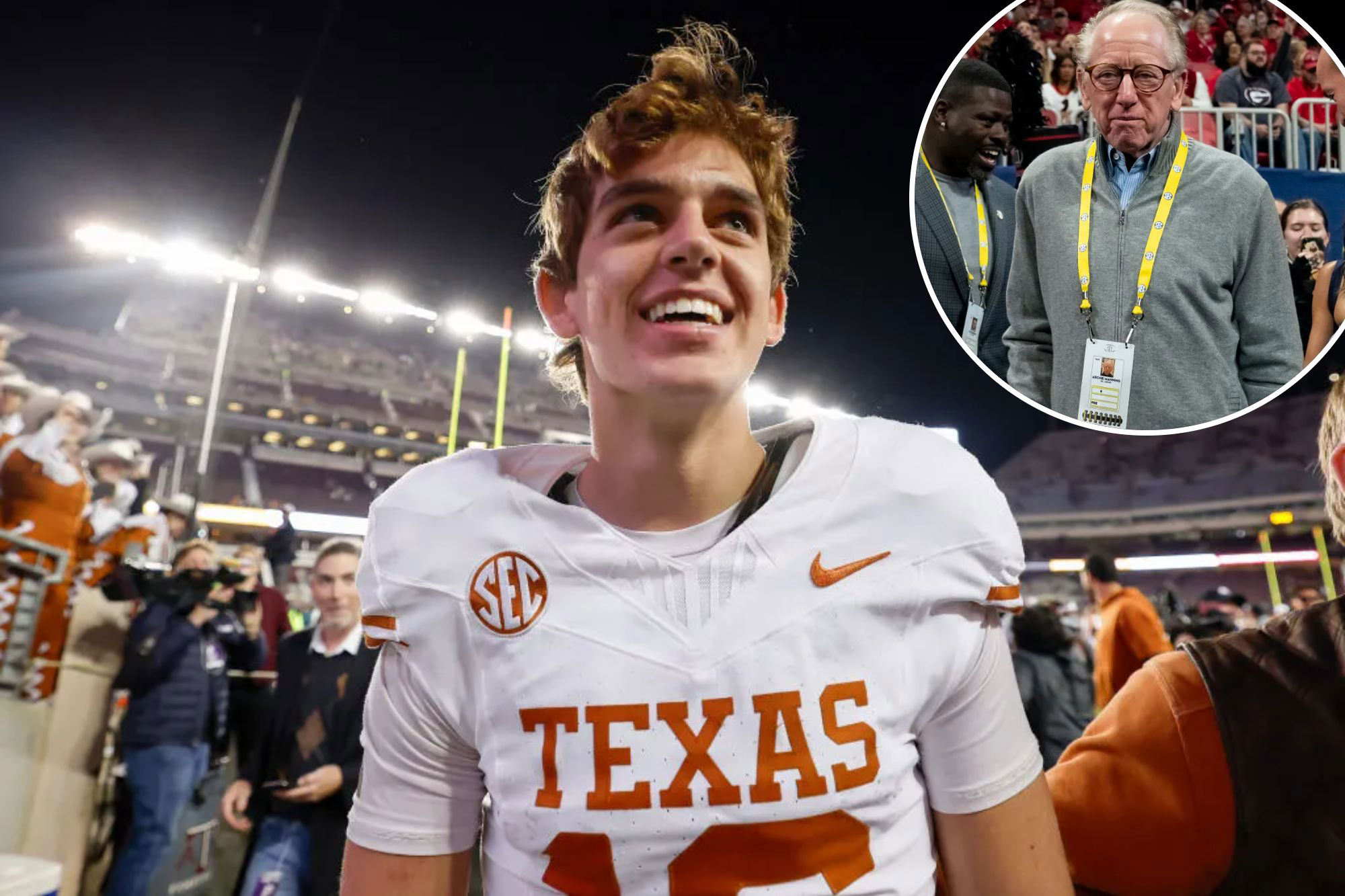 Archie Manning says his Cowboys wish for grandson Arch got ‘out of hand’ Archie Manning says his Cowboys wish for grandson Arch got ‘out of hand’