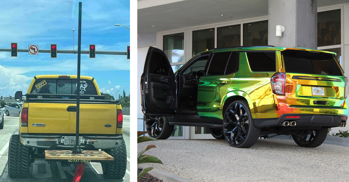 31 Funny, Strange, and One-of-a-Kind Vehicles Spotted on the Road