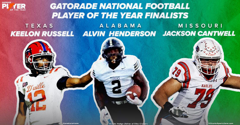 Keelon Russell named 2024-25 Gatorade National Football Player of the Year