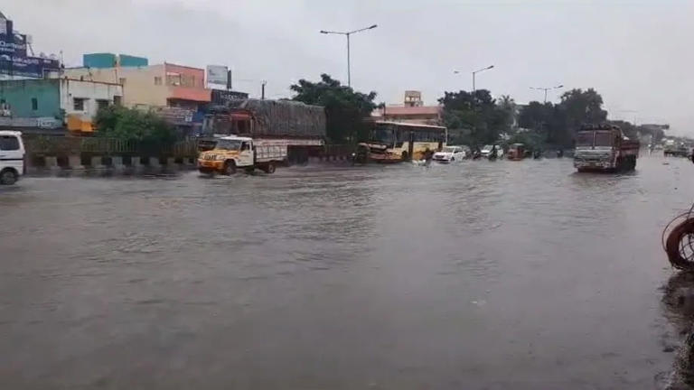 IMD Warns of Heavy Rain in Tamil Nadu and Andhra Pradesh as Fresh Low-Pressure Area Forms