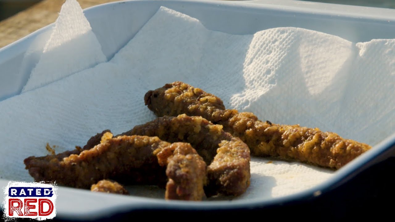 Alabama boss fries steak strips for taste test