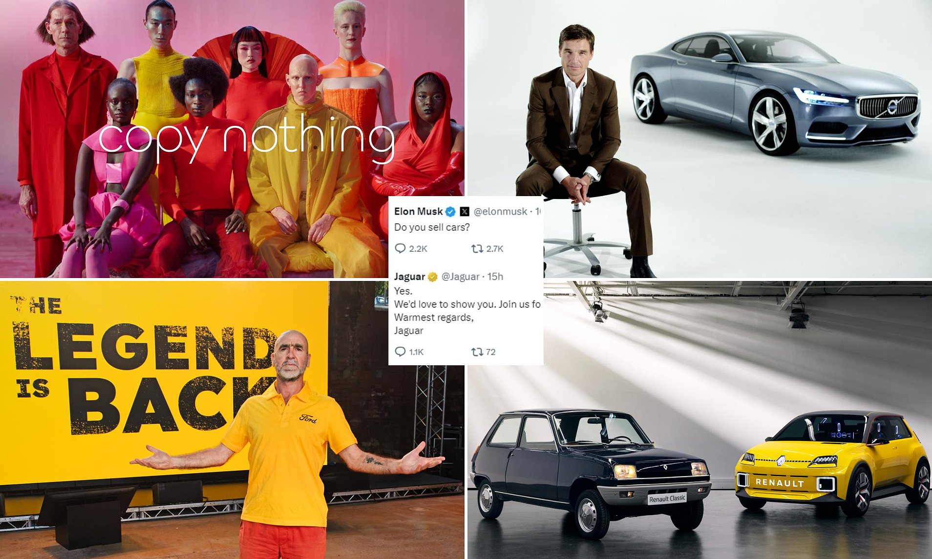 Marketing genius or PR disaster? After Jaguar's 'Copy Nothing ...