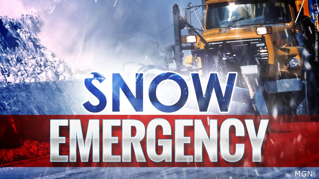 Northwest Ohio snow emergencies by county