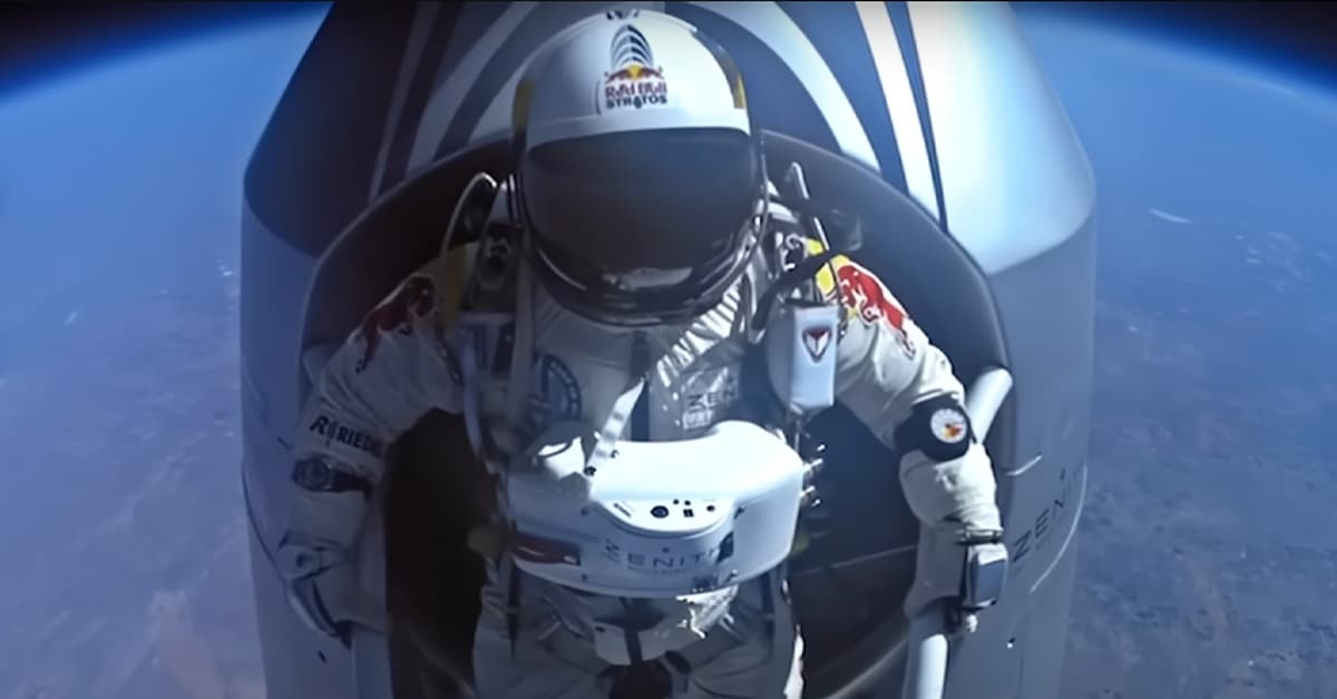 10 Photos Explaining How Felix Baumgartner Jumped To Earth From Space