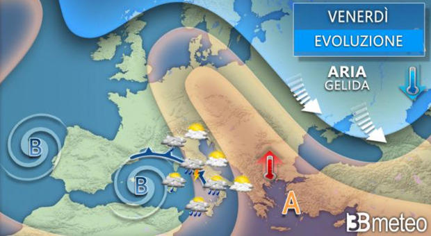 Meteo Santa Lucia, la perturbazione porta pioggia, temporali, neve e vento fino al weekend. Ecco ...