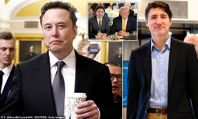 Elon Musk slams Justin Trudeau after Trump jab Elon Musk slams Justin Trudeau after Trump jab