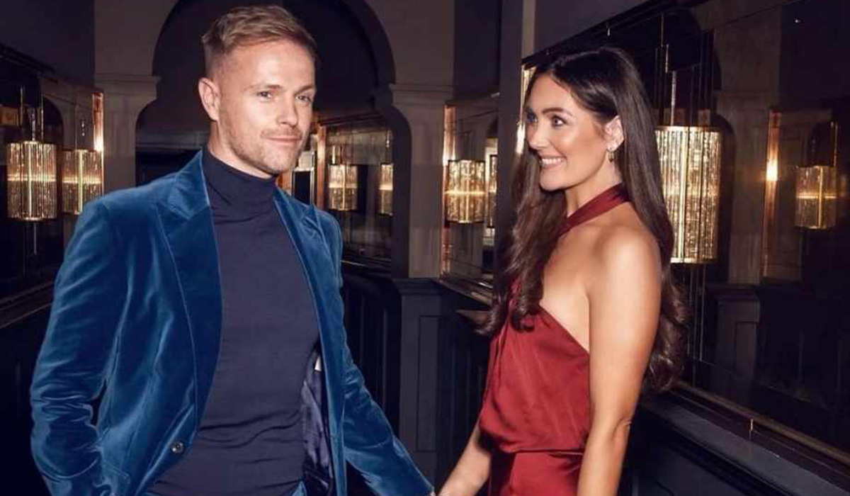Nicky Byrne serenaded Georgina and his team mates with the ultimate 90s hit