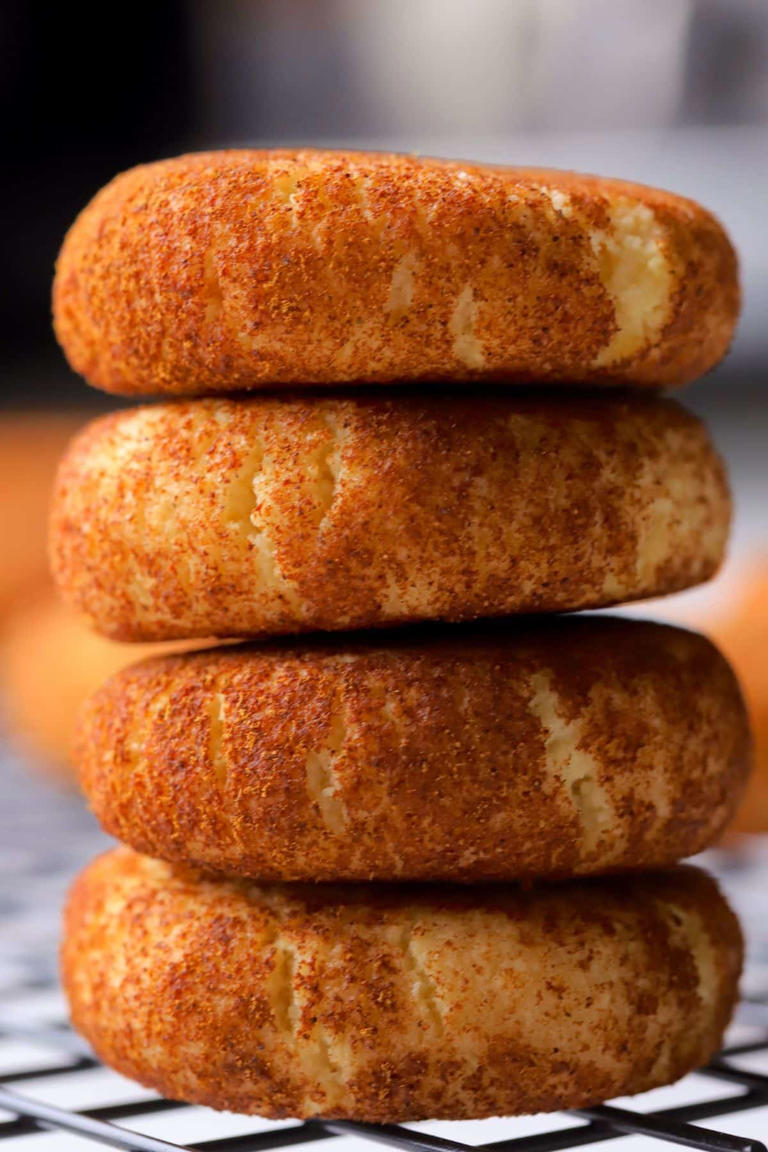 Low Carb Sugar Free Snickerdoodle Cookies