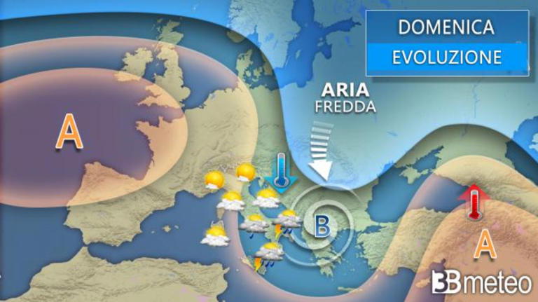 Meteo Santa Lucia, la perturbazione porta pioggia, temporali, neve e vento fino al weekend. Ecco ...